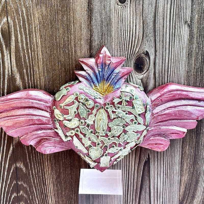Milagro Heart Wing - Etsy