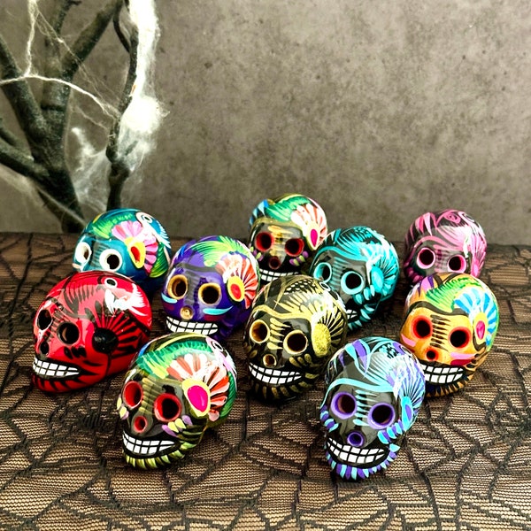 Skull Day of the Dead - Etsy