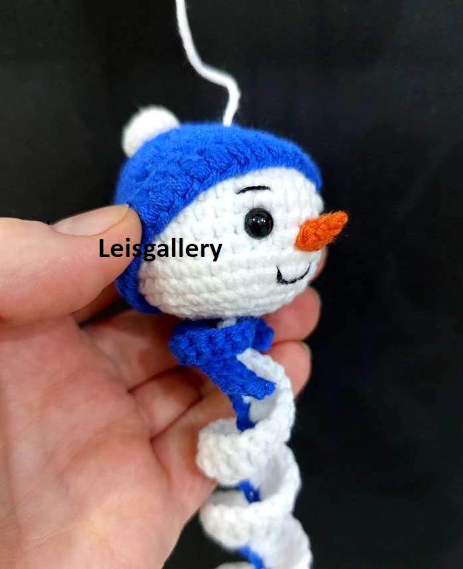 Snowman Wind Spinner Crochet Pattern in Eng. – Amigurumi Christmas ...