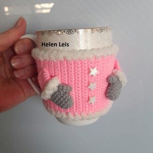 Crochet Christmas Mug Cozy Jumper Pattern (PDF Pattern) - Etsy