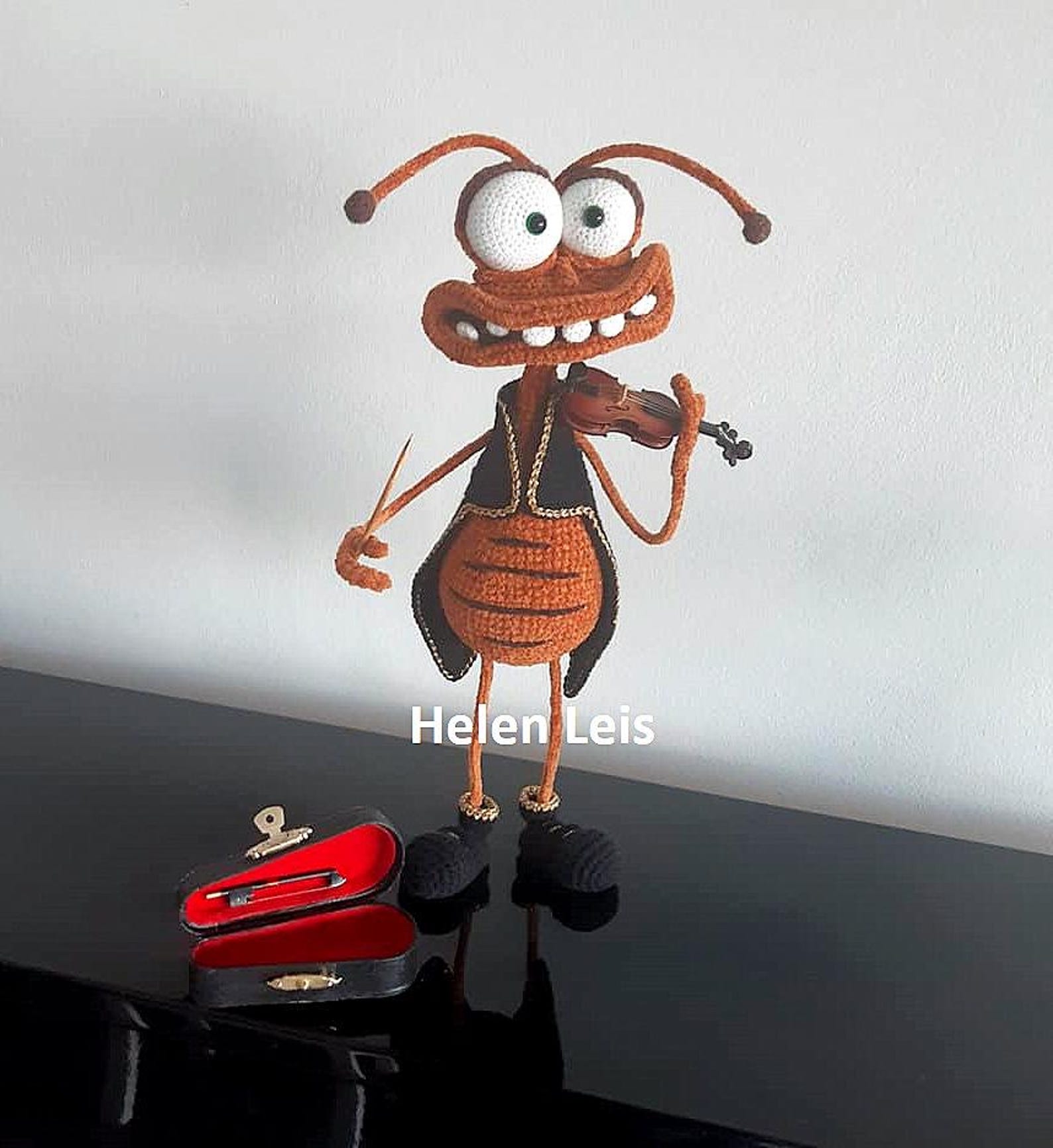 Cockroach Crochet Pattern in Eng. PDF, Amigurumi, Insects, Gift - Etsy