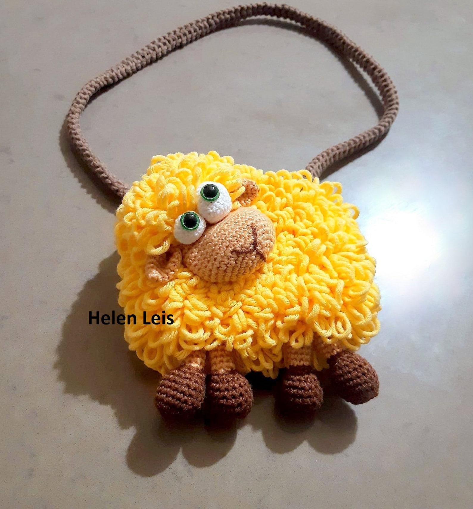Sheep Bag Crochet Pattern Handbag Amigurumi Toy - Etsy