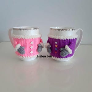 Crochet Christmas Mug Cozy Jumper Pattern (PDF Pattern) - Etsy