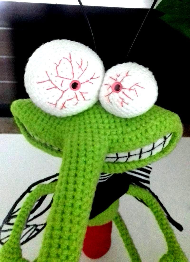 Crochet Mosquito Amigurumi Pattern in English and Russian - Etsy