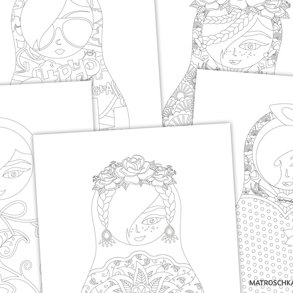 Matryoshka Print - Etsy