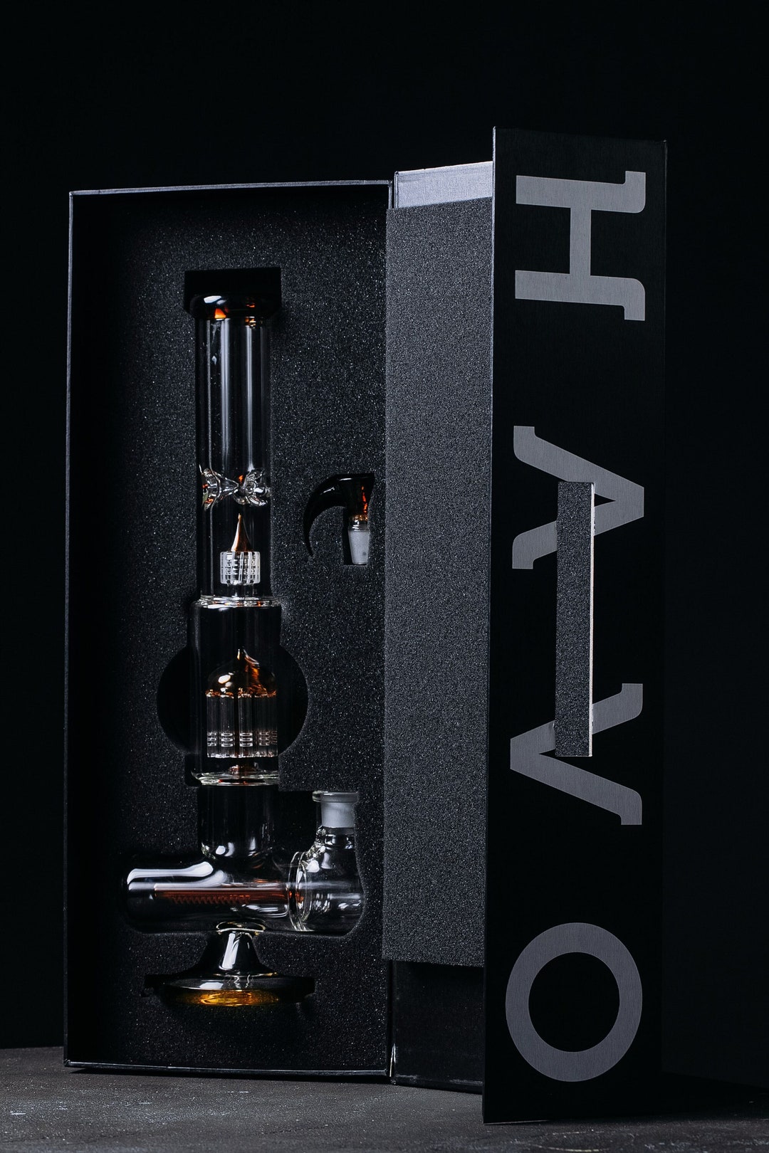 18" Paraphernalia Glass in Dark Amber Color - Etsy