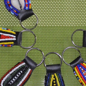 On SALE Beaded Maasai Keyholders | African Key Holders | Multi Colored ...