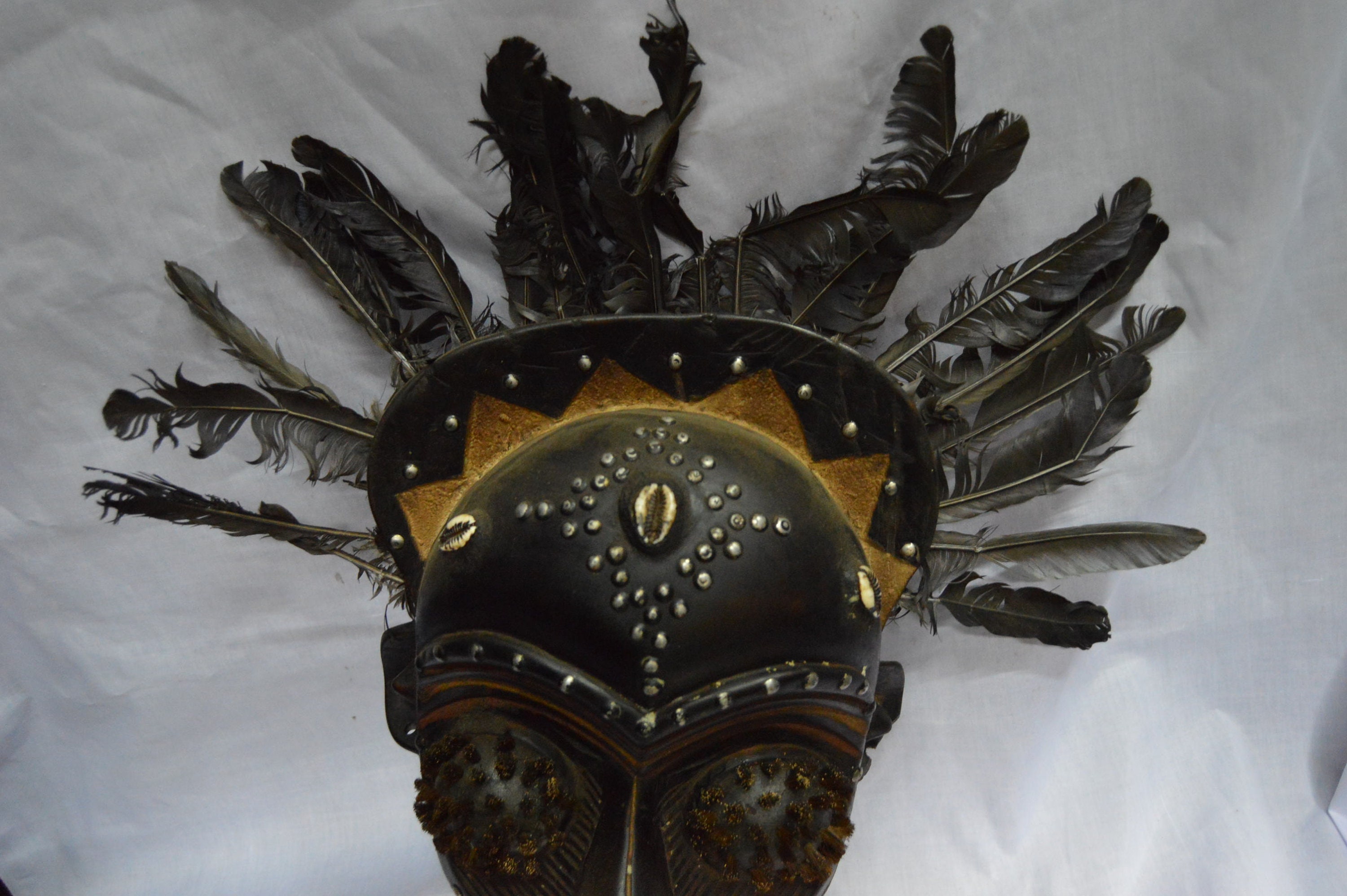 African Wooden Cameroon Mask Wood Antique Vintage African Wall - Etsy