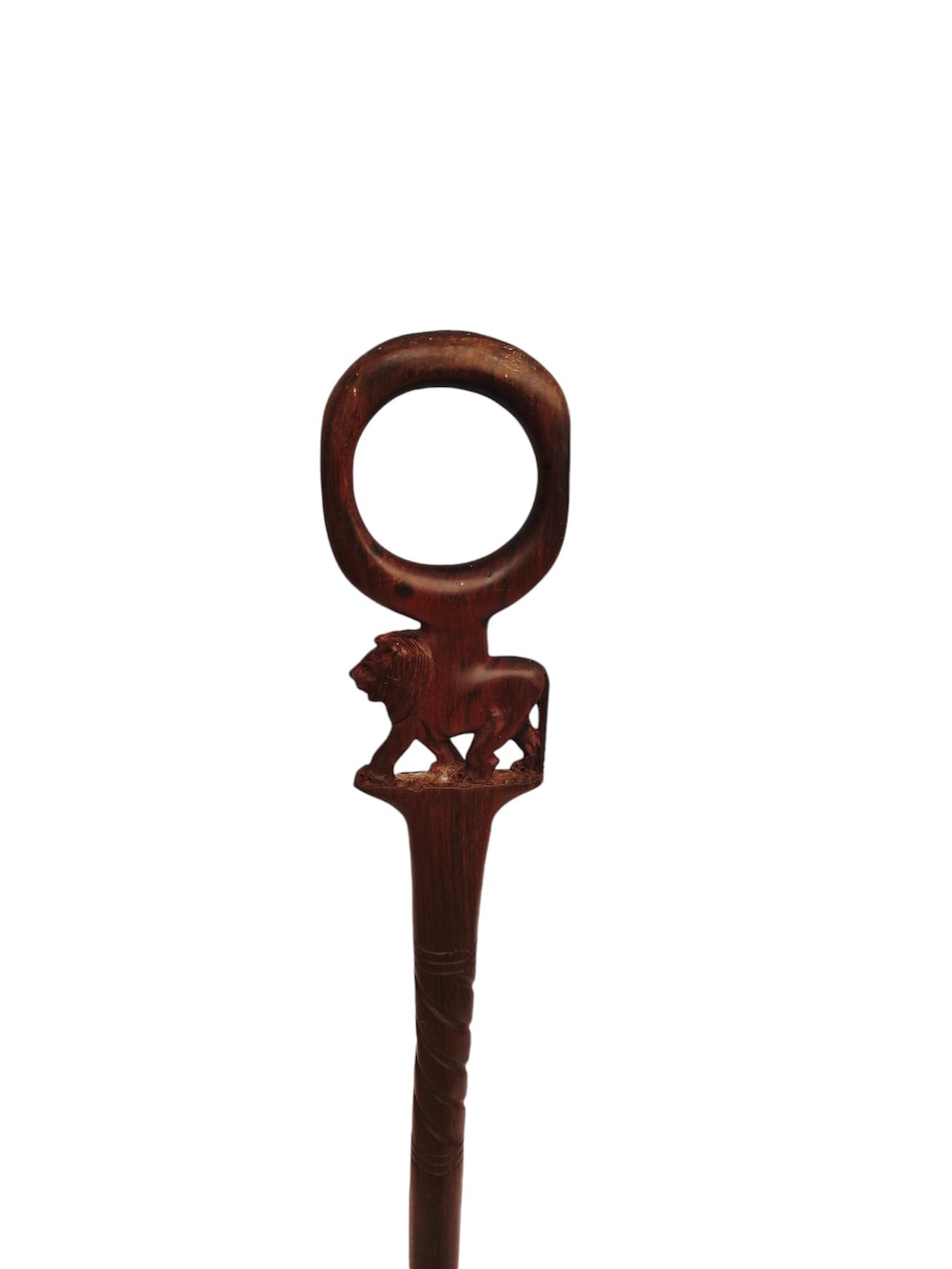 Regal Lion Walking Cane (african Heritage) Hand-carved for Royalty Cane ...