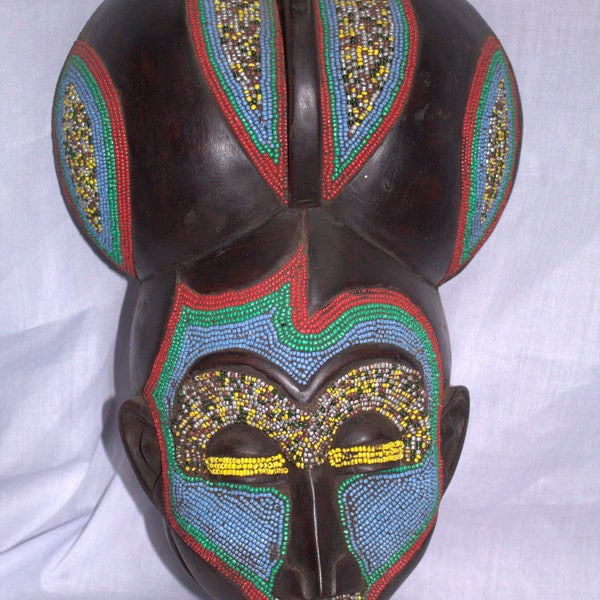 African Mask Stand - Etsy