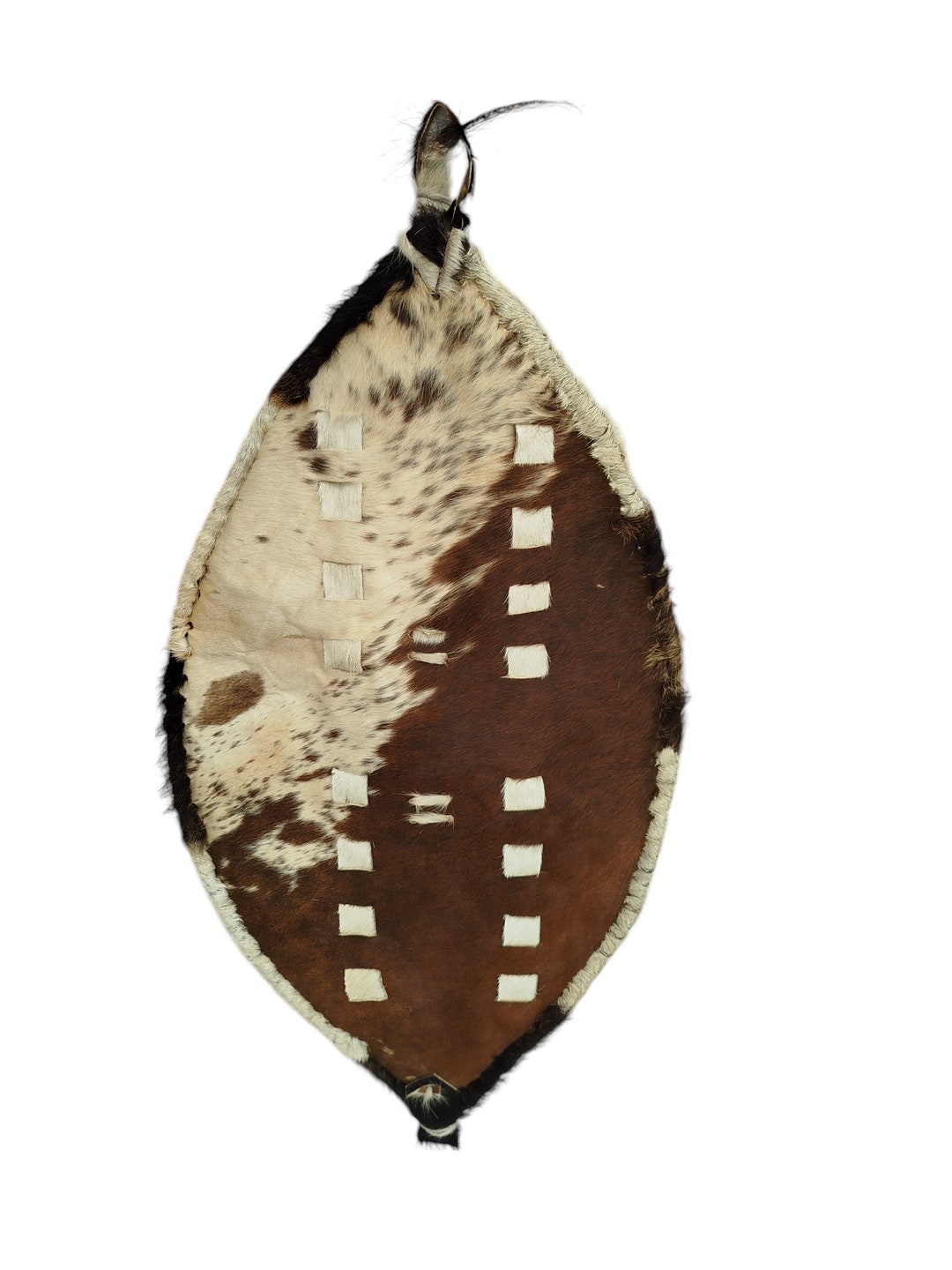 Authentic African Cowhide Shield (tribal Art)hand-woven in Africa ...