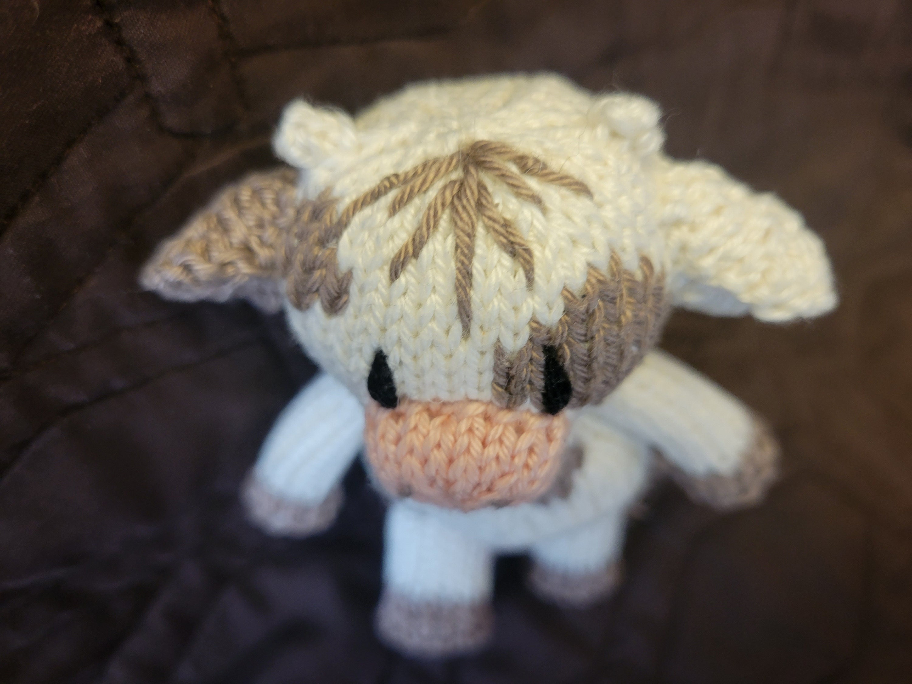 Cute Knitted Cow PDF Pattern Only - Etsy