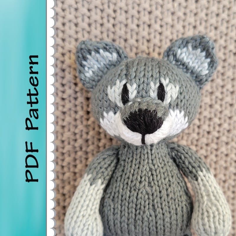 Wolf Plush Pattern - Etsy