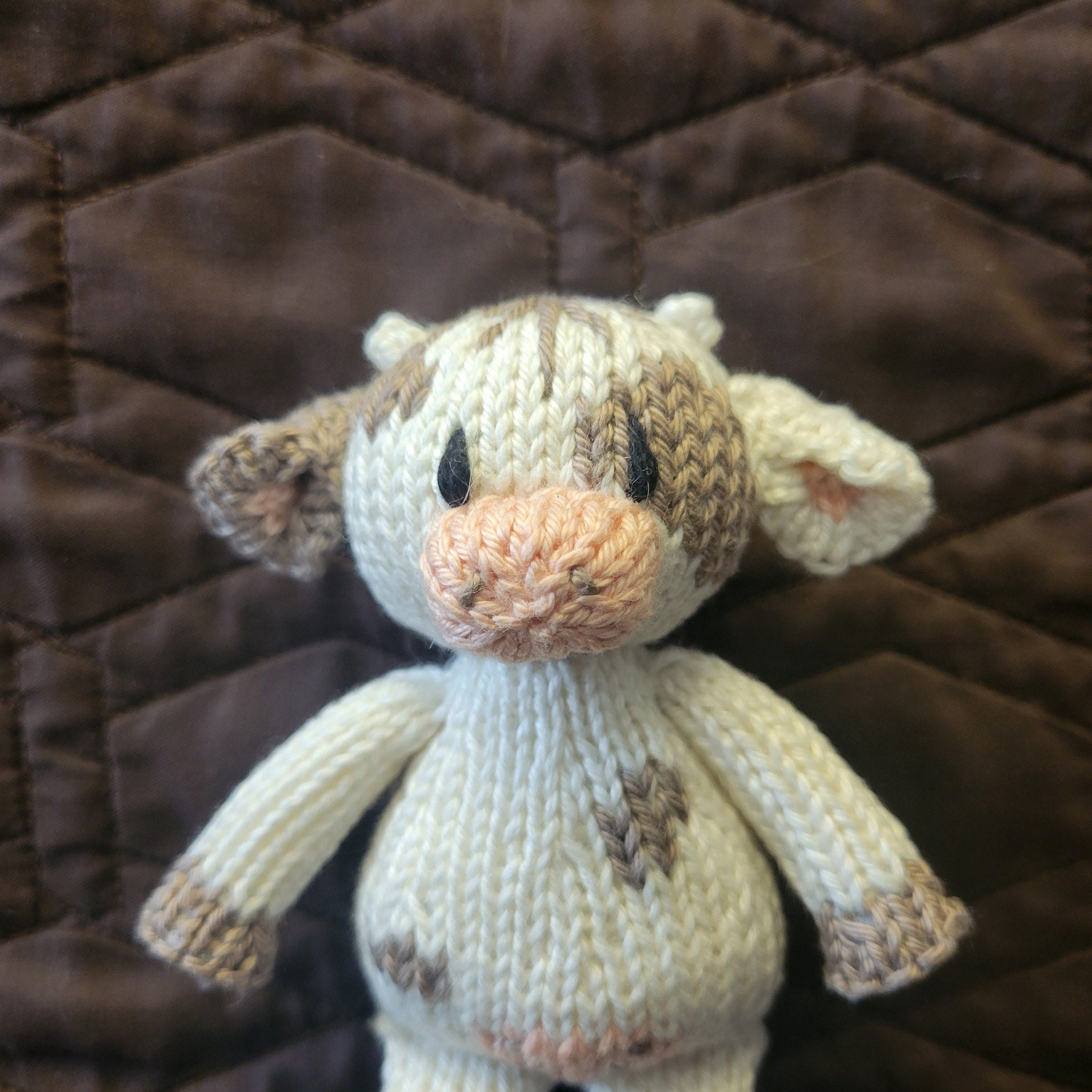 Cute Knitted Cow PDF Pattern Only - Etsy