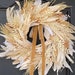 Cream Fall Wreath for Front Door, Cornhusk Wreath With Cream Berries ...