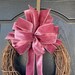 Blush Pink Velvet Bow for Wreath, Velvet Lantern Bow, Swag Bow, Mailbox ...