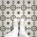 Maison Brun Victorian Patterned Porcelain Wall & Floor Full Tile Sample ...