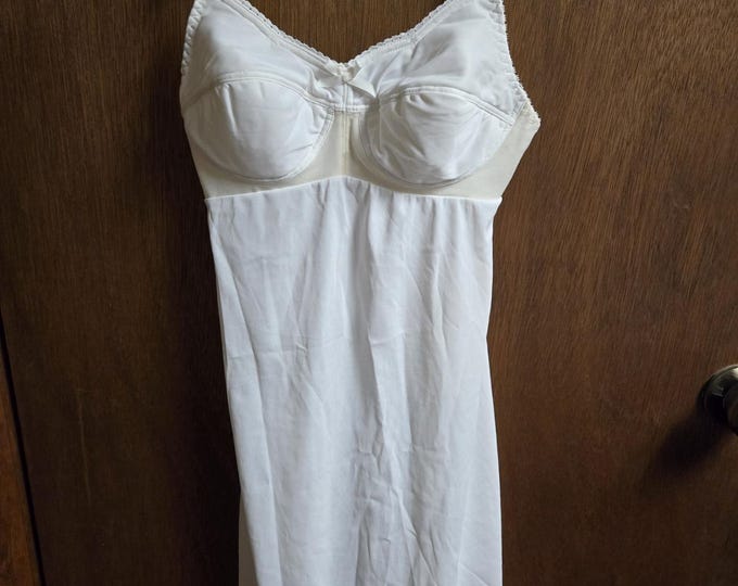 Vintage Sears Bra Slip 34B, Nylon and Spandex, FREE SHIPPING, Excellent ...