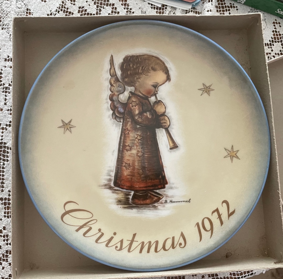 1972 Hummel Christmas Collectible Plate - Etsy