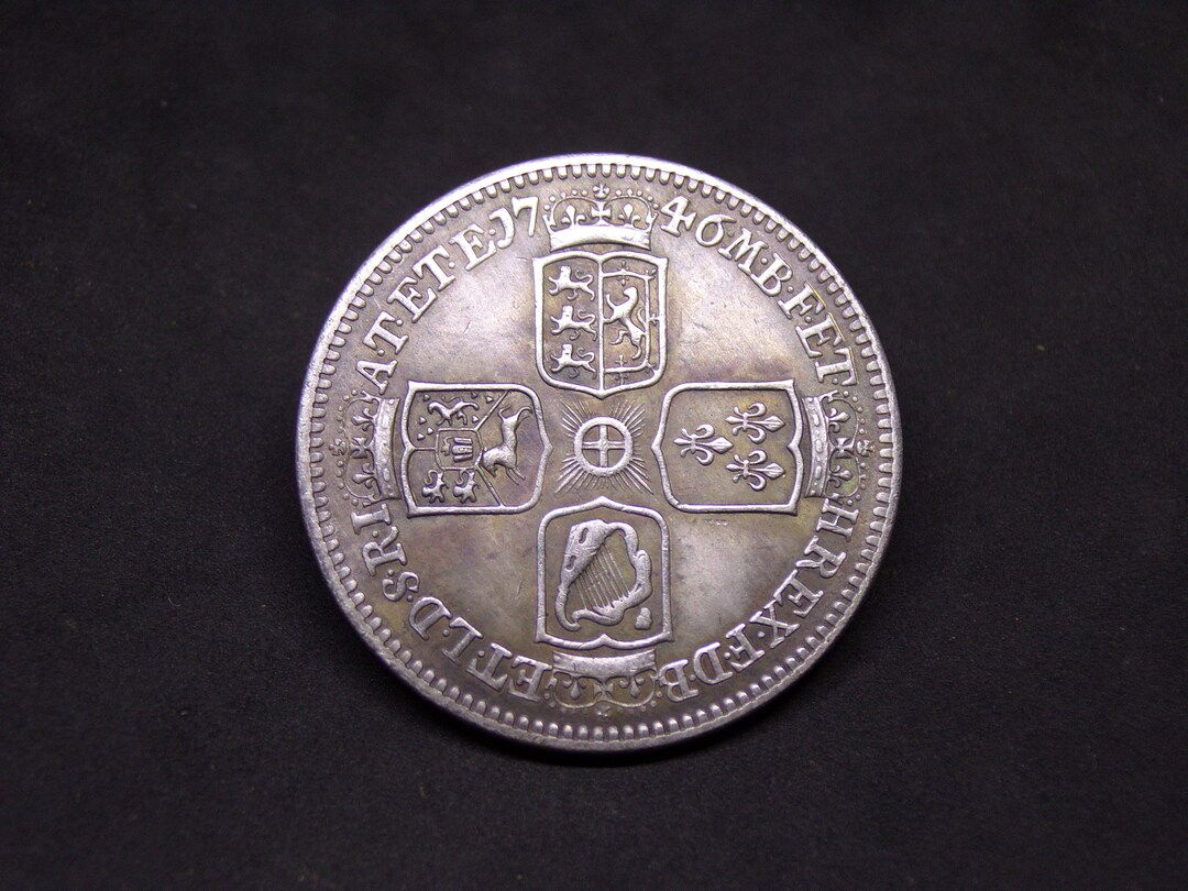 1746 Crown Coin George II This is a REPLICA COIN Suitable for ...