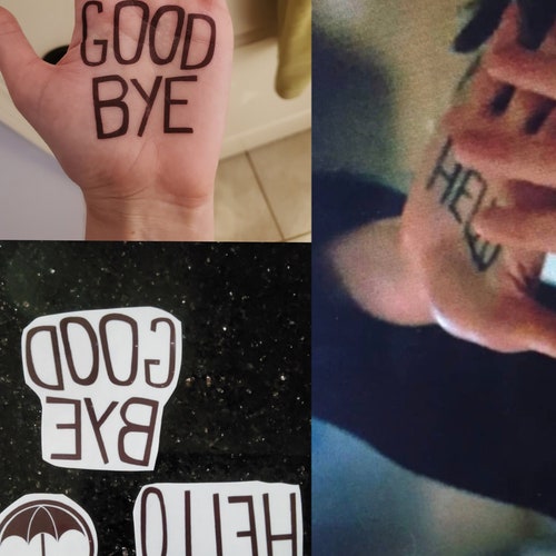Temporary Tattoos Klaus Hargreeves the Umbrella Academy - Etsy