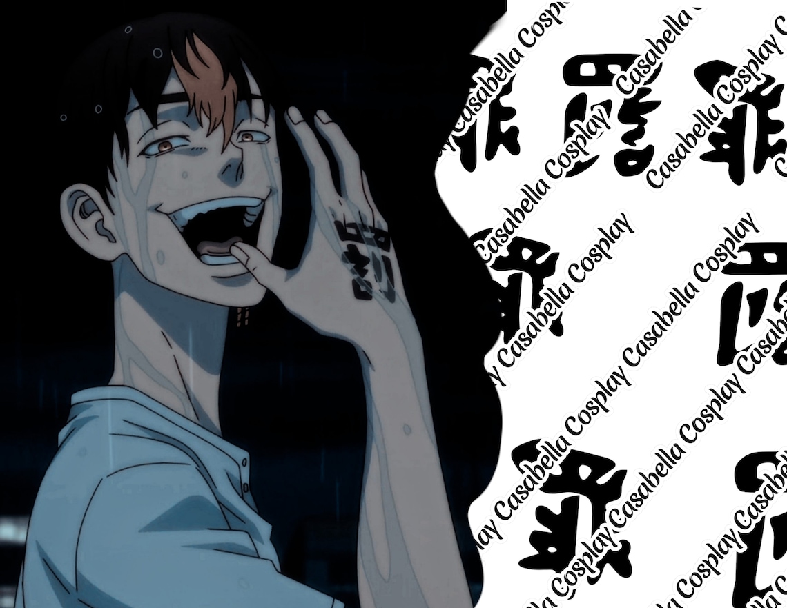 Tokyo Revengers Shuji Hanma Digital Tattoos | Etsy