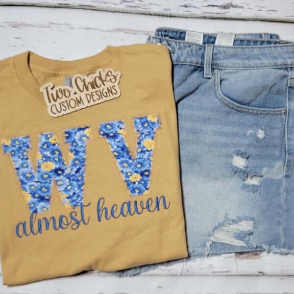 West Virginia Almost Heaven Shirt - Etsy