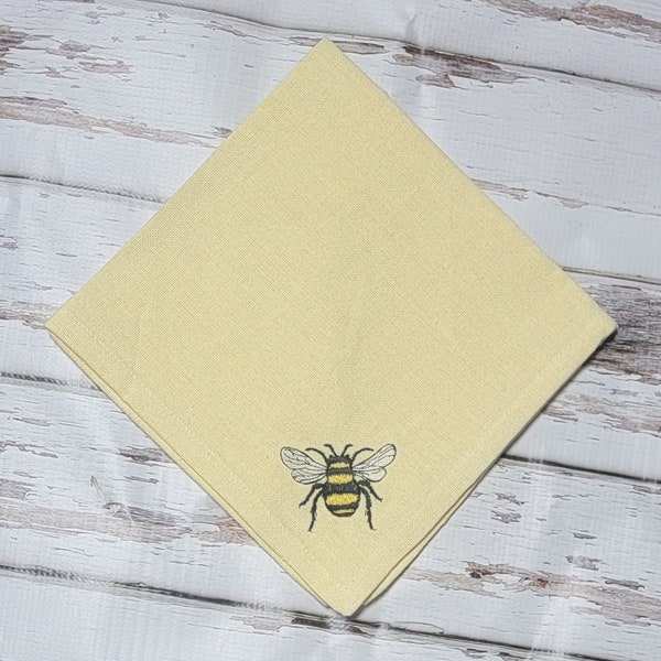Bee Napkins - Etsy