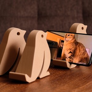 3D Printed Bird Phone Stand - Etsy