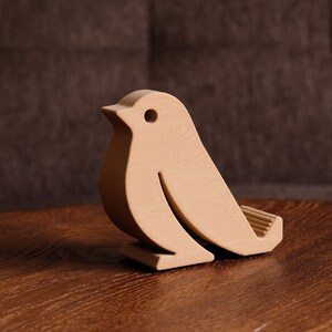 3D Printed Bird Phone Stand - Etsy