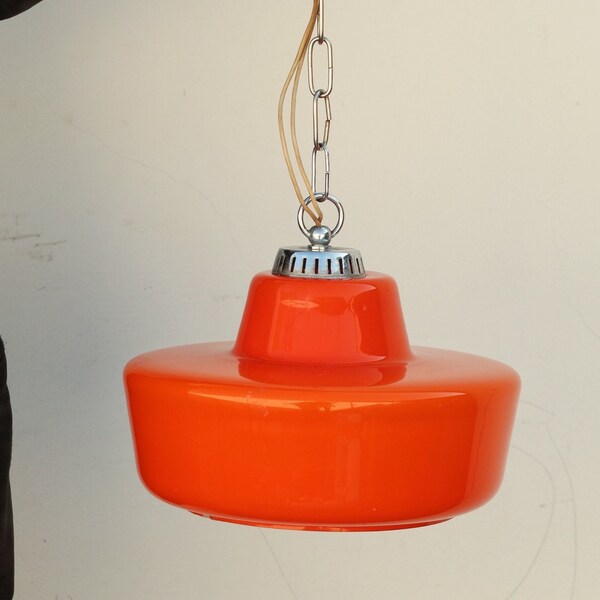 Orange Ceiling Light - Etsy