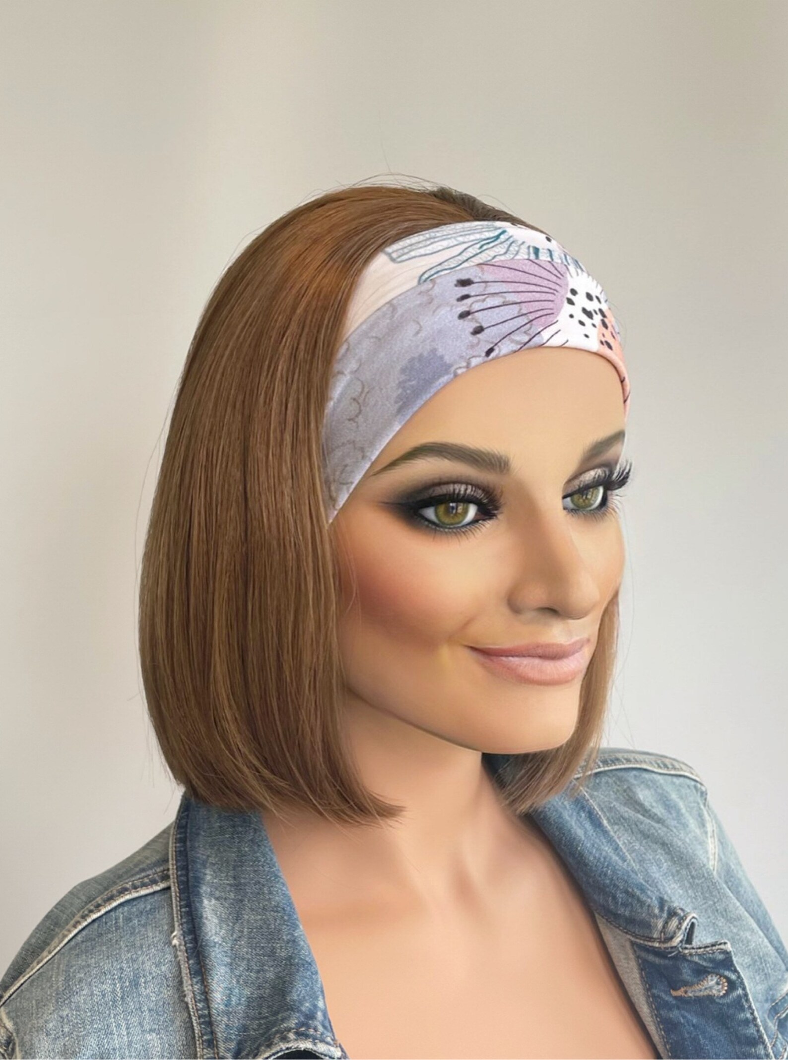 Headband Wig for Gym & Swim Praline Mix, Light Brown Blonde Mix ...