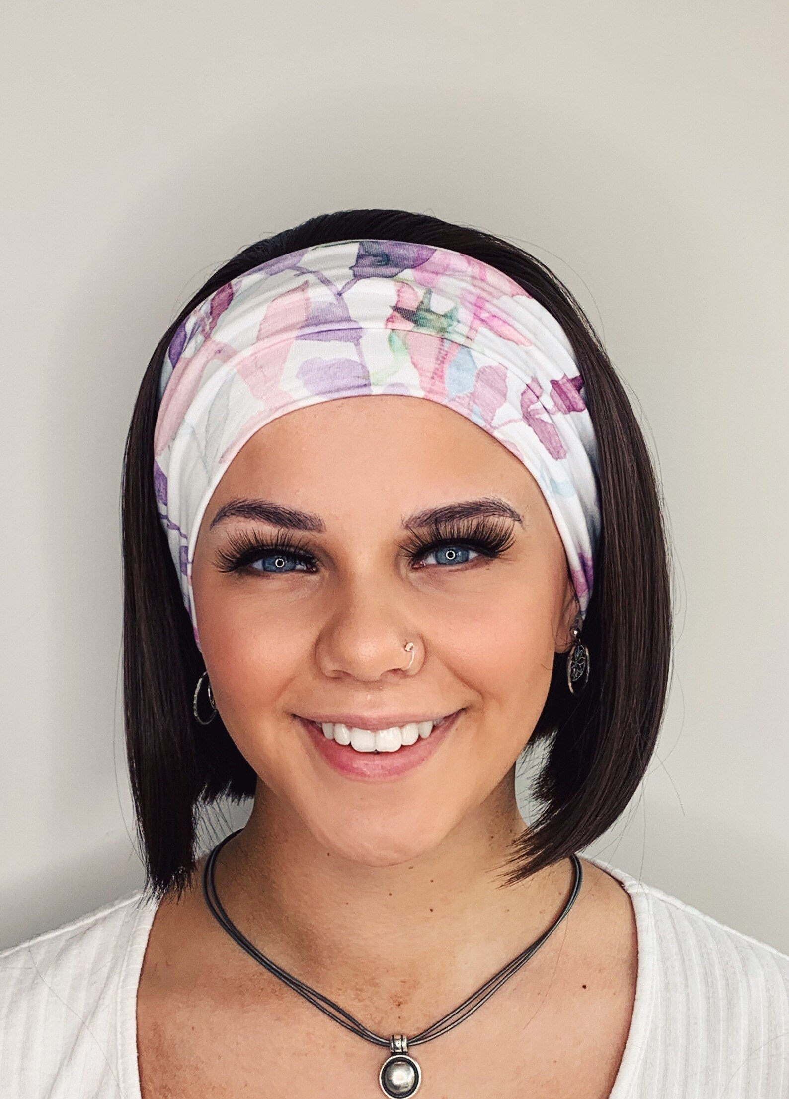 Dark Brown Headband Wig Gym Wig Bandfall Wig Sports Wig - Etsy