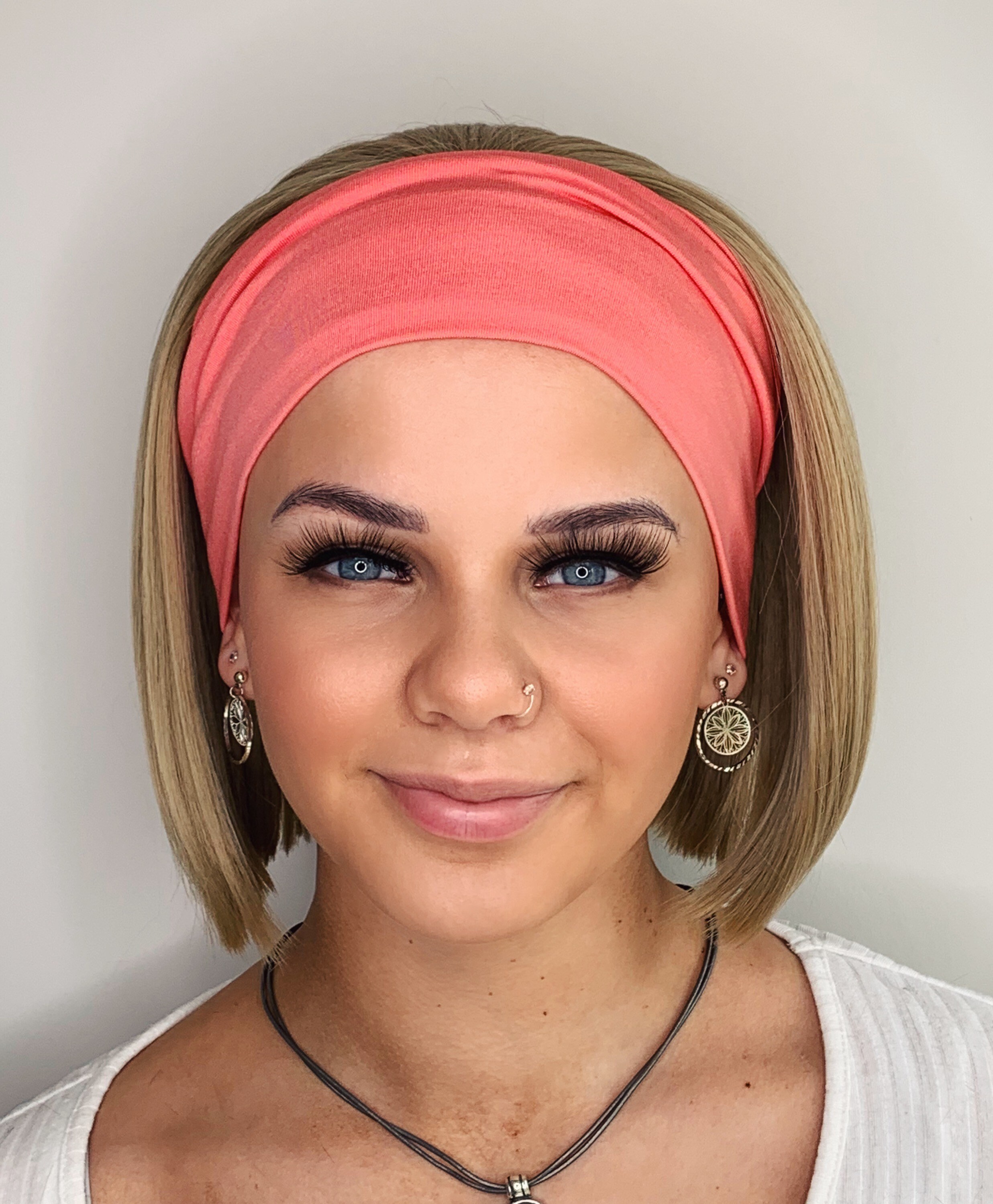 Dirty Blonde Headband Wig Gym Wig Bandfall Wig Sports Wig | Etsy UK