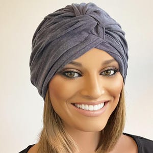 Turban With Soft Short Bob Hair Attached/ Hat Hair/ Hair Halo/ Hair ...