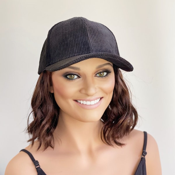 Baseball Cap With Hair Attached - Etsy