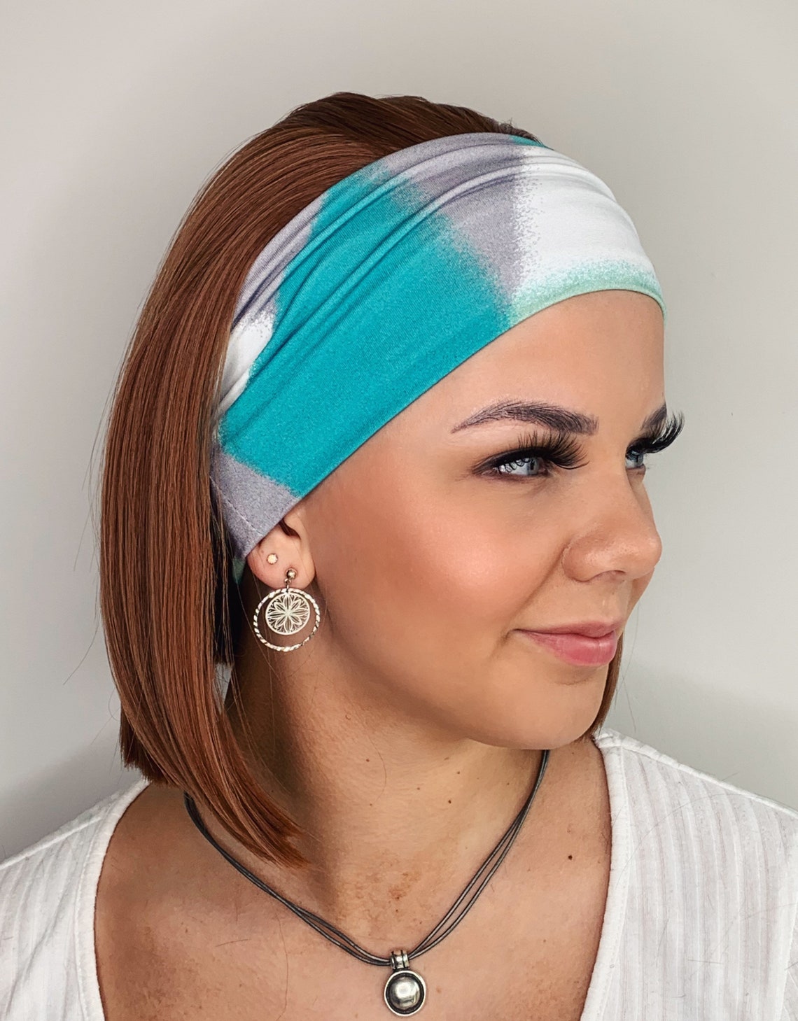 Light Auburn Headband Wig Gym Wig Bandfall Wig Sports Wig - Etsy