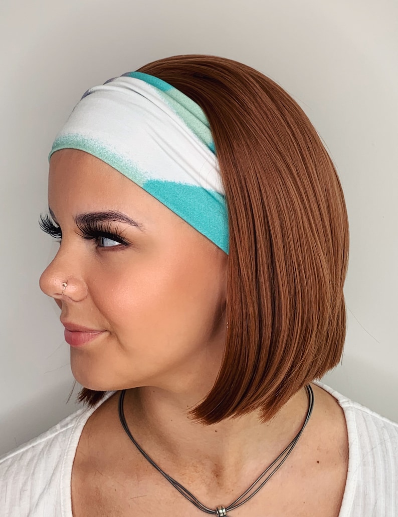 Light Auburn Headband Wig Gym Wig Bandfall Wig Sports Wig - Etsy