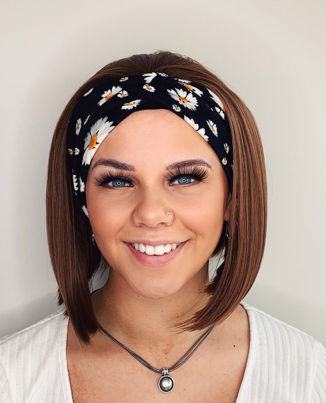 Light Brown Headband Wig, Gym Wig, Bandfall Wig, Sports Wig, Swim Wig ...