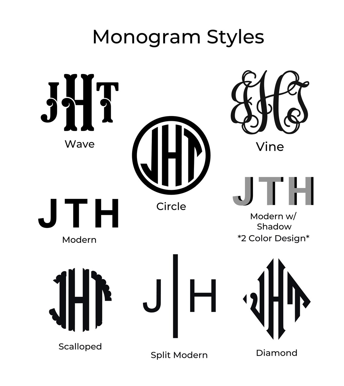 Set of 2 Monogram Clear Bags Organizational Clear Bag Set - Etsy