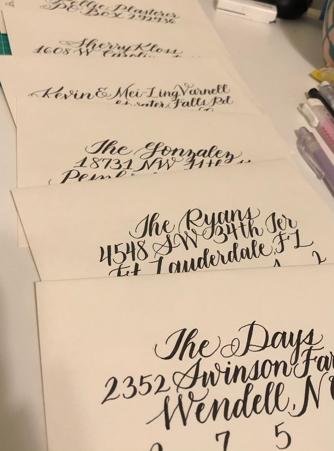 Invitation Calligraphy - Etsy