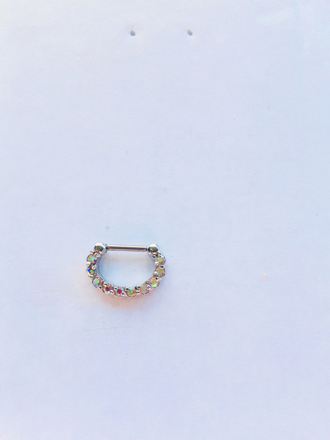 16g Septum Clicker Septum Ring Piercing Jewelry Helix - Etsy