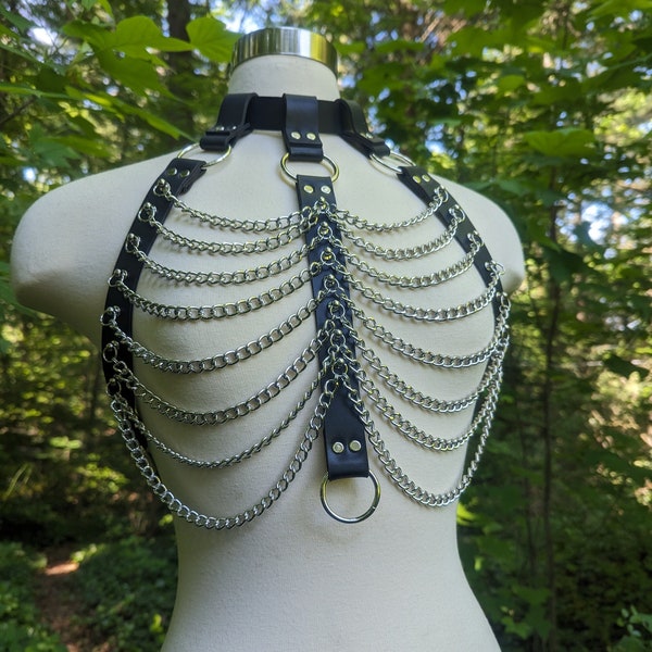 Chain Bra - Etsy UK