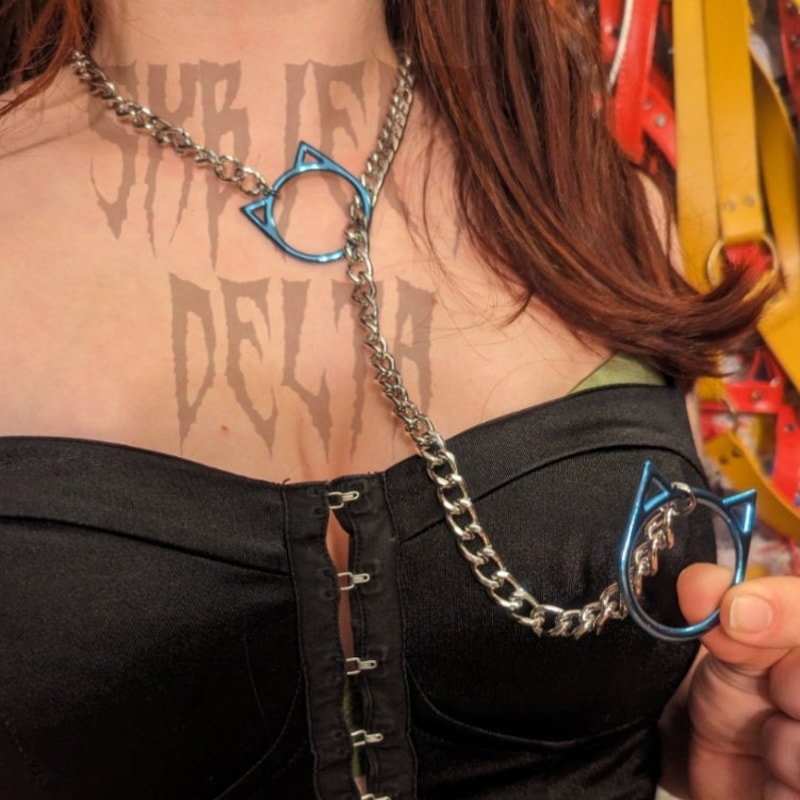 Petplay Choker Cat Black - Etsy