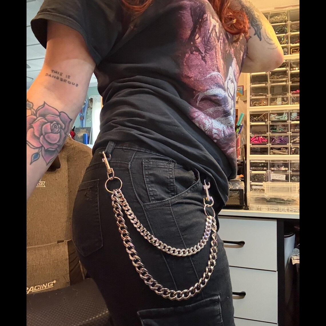 Pants Chain — Shorter Version - Etsy