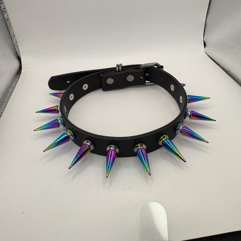 Spiked Choker - Etsy