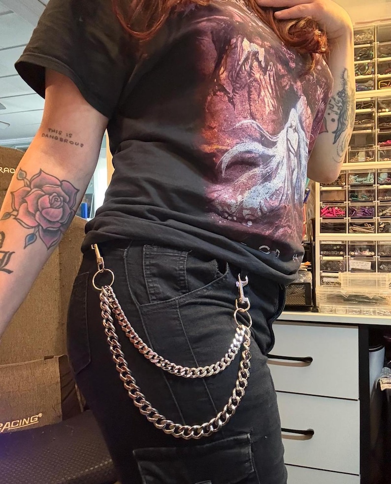 Pants Chain — Shorter Version - Etsy