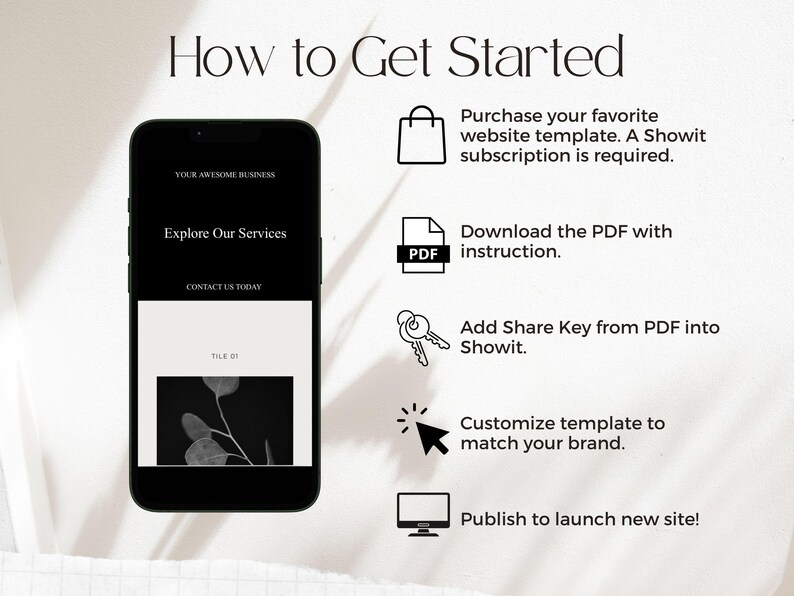 Showit Template Split Screen Template Scrolling Canvas Web Template - Etsy