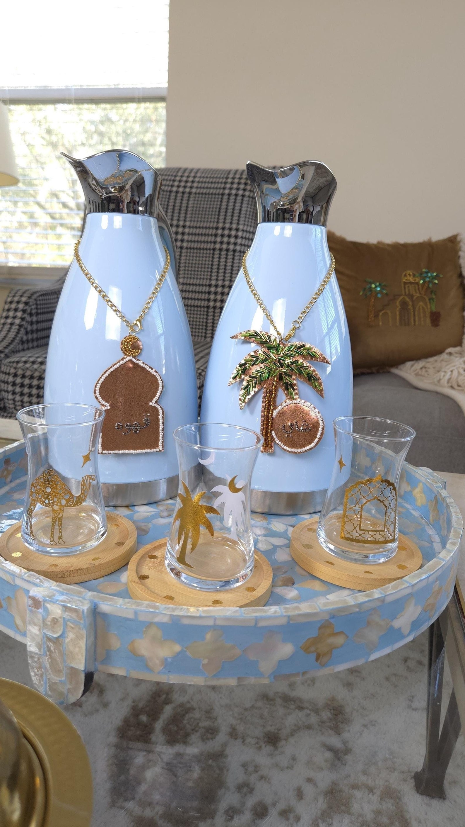 Tea, Coffee Tags SET, Arabic Tea Label, Arabic Coffee Tags, Tea Thermos ...