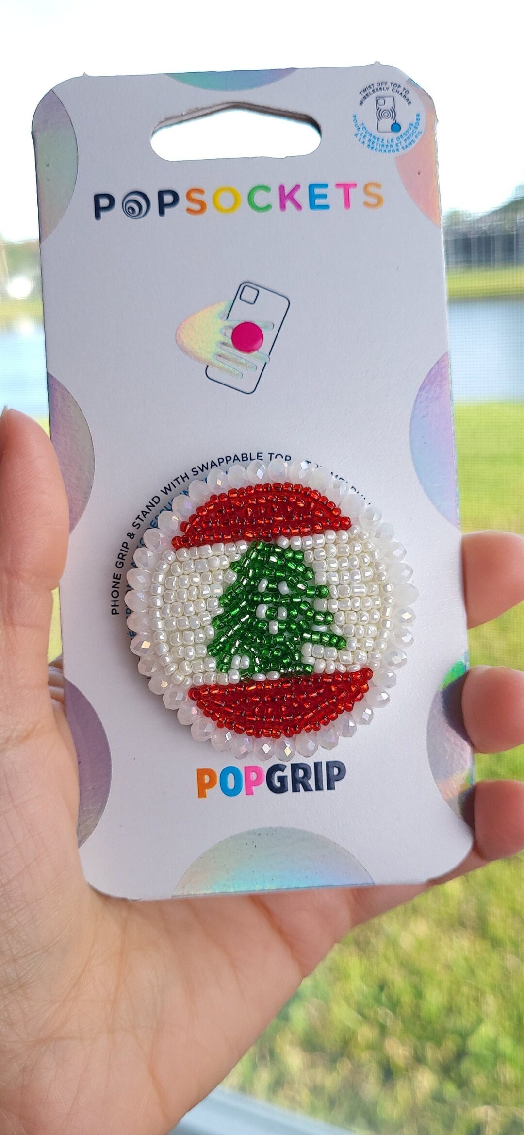 Lebanese Flag Authentic Popsocket™ Popgrip Phone Grip, Expanding Stand ...